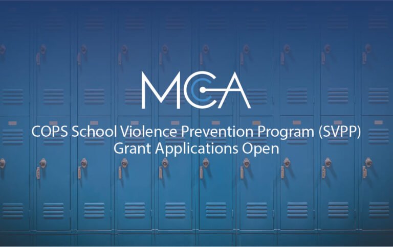 COPS School Violence Prevention Grant Applications Open