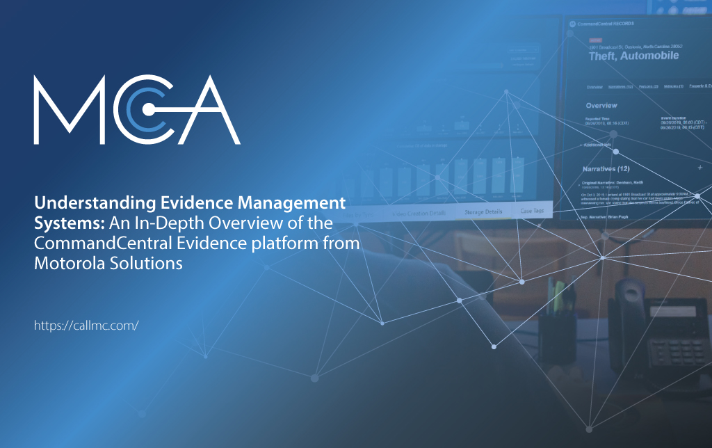 Commandcentral Evidence Mca Records Management Systems