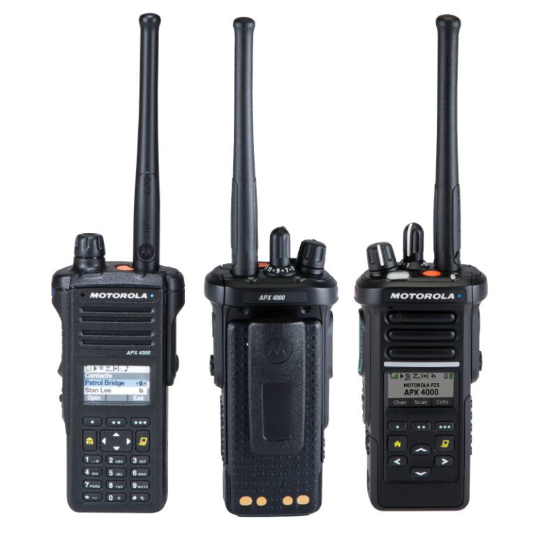 APX 4000 P25 Portable Radio | MCA Public Safety Solutions