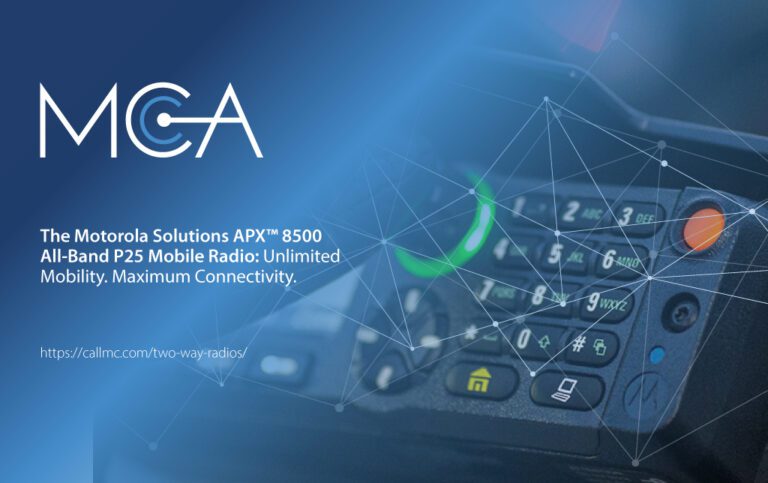 APX 8500 All-Band P25 Mobile Radio | MCA Public Safety