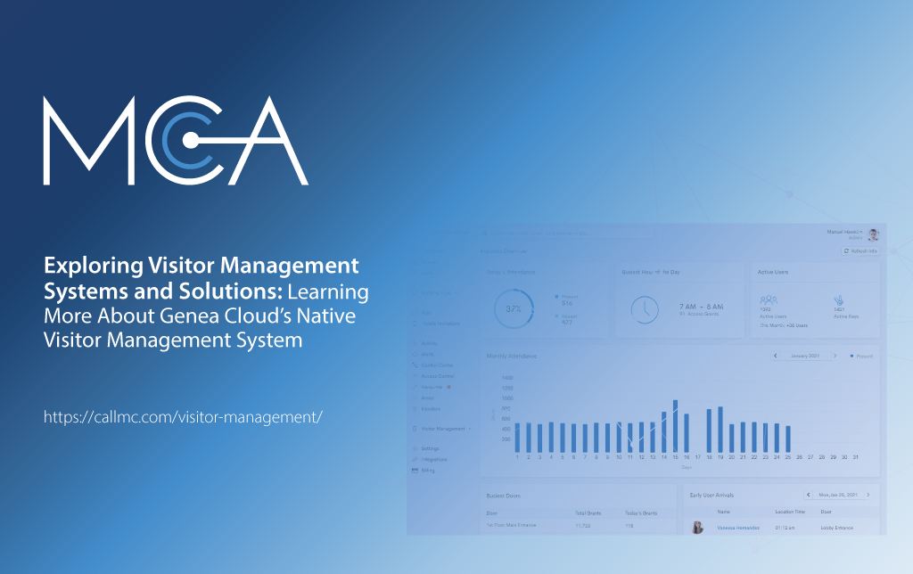 Exploring Genea Visitor Management | MCA Integrated Security