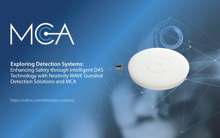 Nextivity WAVE Gunshot Detection System | MCA DAS Solutions