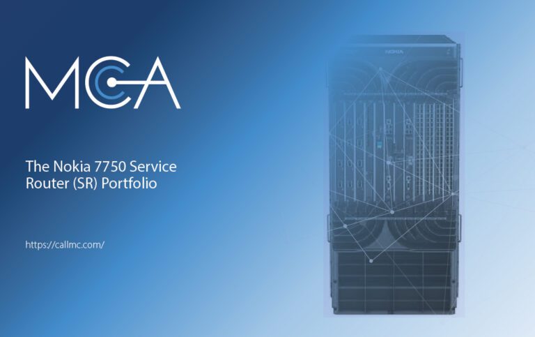 Nokia 7750 Service Router Portfolio Overview